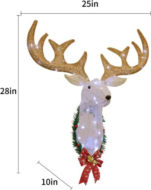 Stunning Reindeer Head Wall Decor to Elevate Your Space